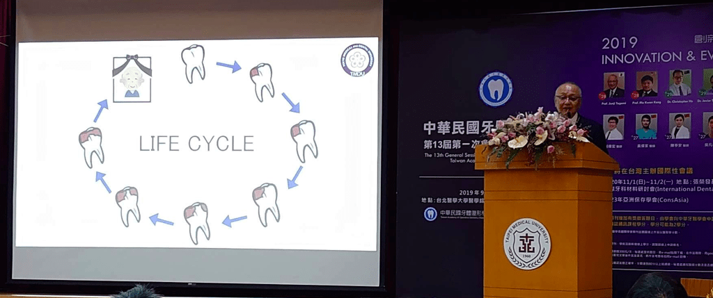OD學會速寫-Prof. Tagami - 老何與牙 - Dr. He's dental way home.